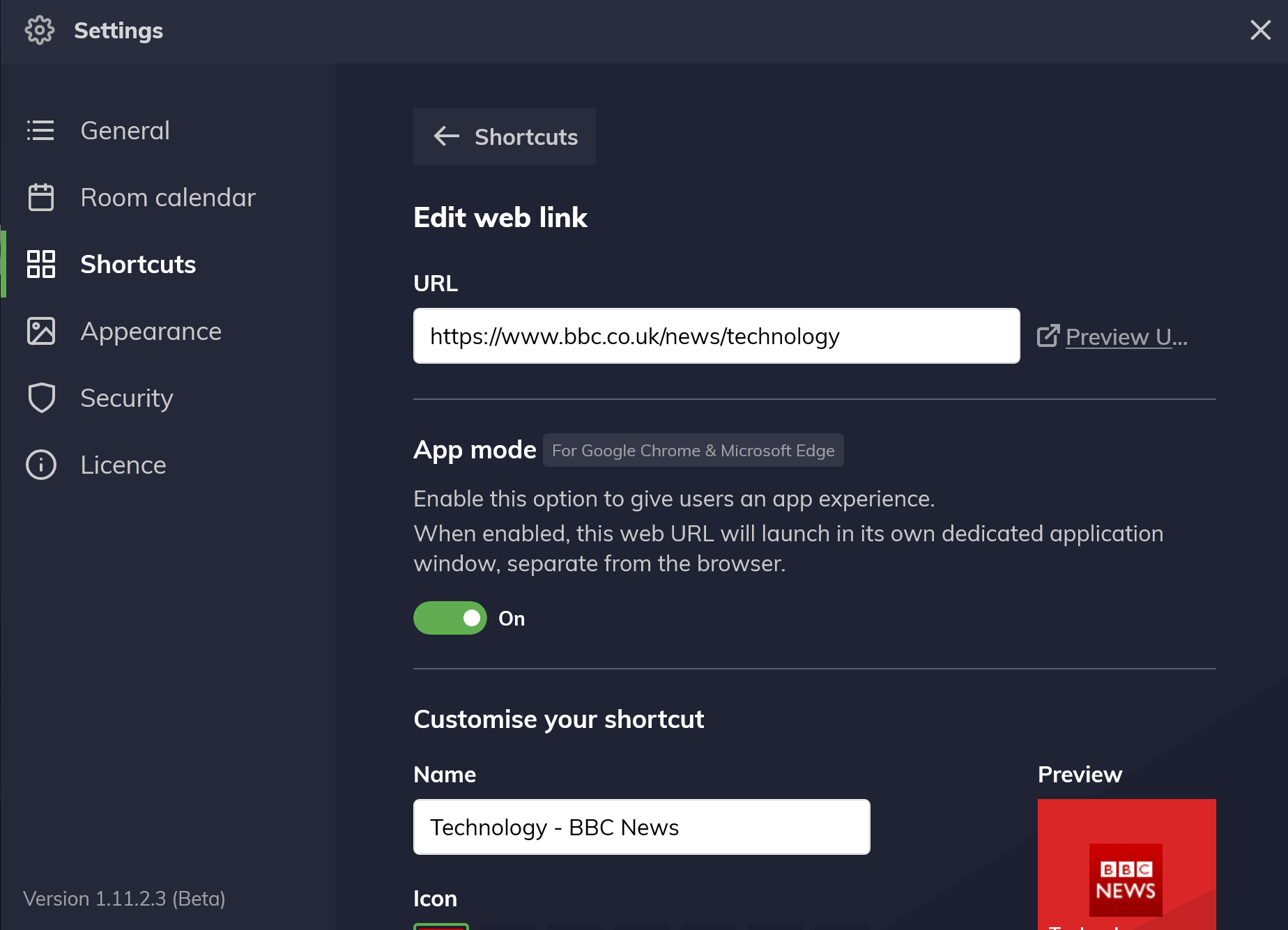 Editing shortcuts – DisplayNote Technologies Ltd